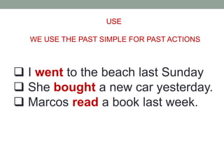 Guide Past Simple | PPTX