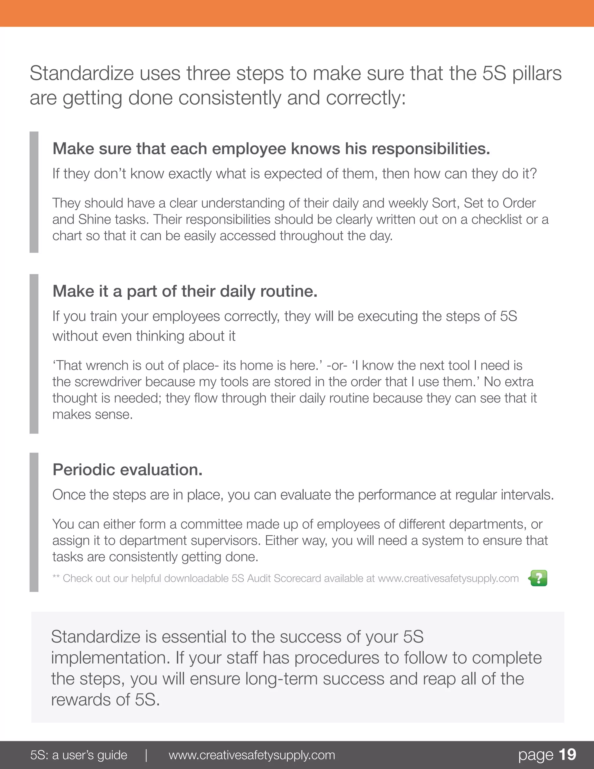 Free Guide to 5S | PDF