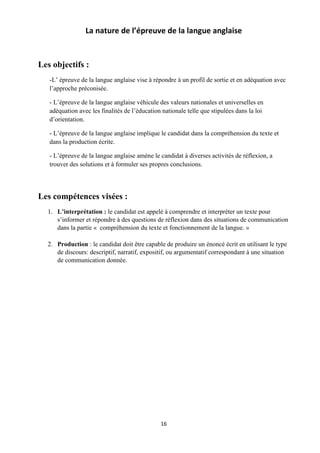Guide anglais final-bac_2017 | PDF