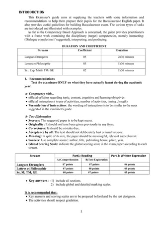 Guide anglais final-bac_2017 | PDF