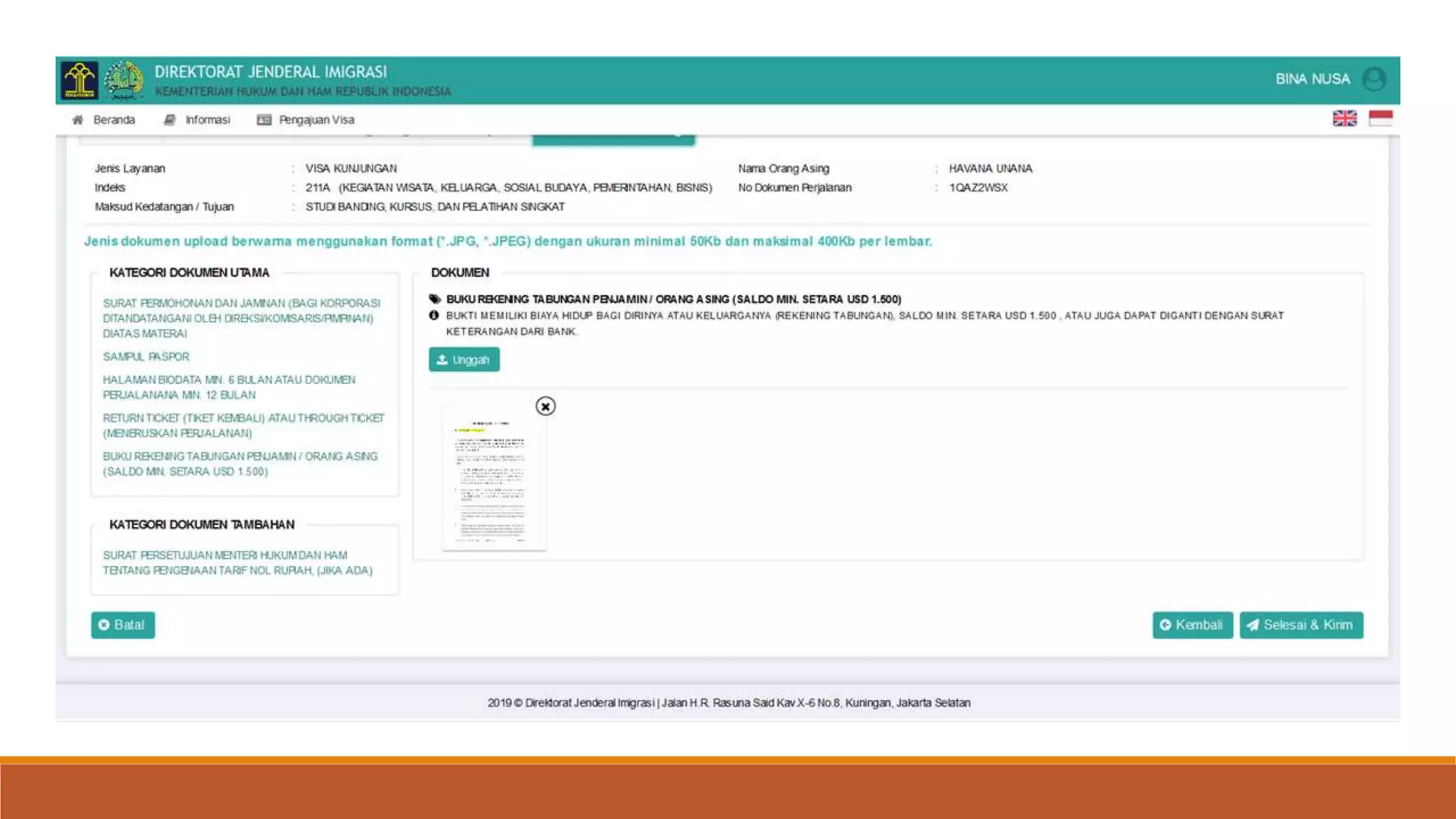 Guide apply-visa-id | PPTX