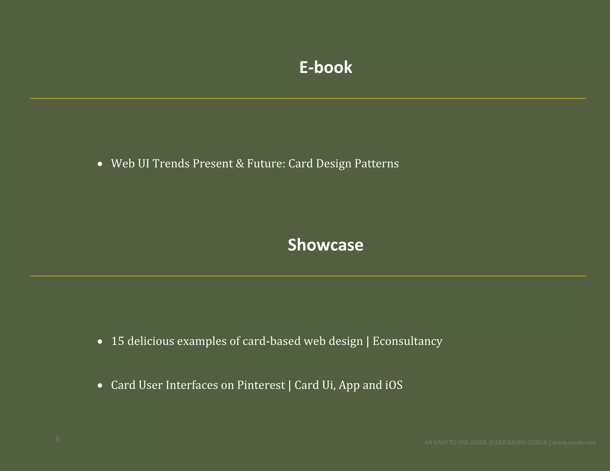 Card Based Design | An Easy to use guide | PPT | Free Download