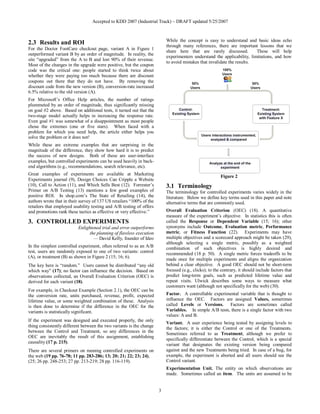 Guide Controlled Experiments | PPT