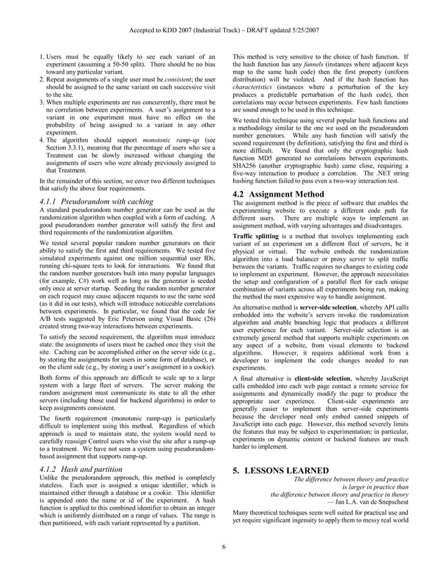 Guide Controlled Experiments | PPT