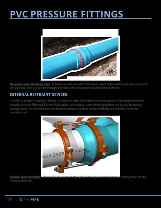 Guide for PVC Pressure Fittings - Uni Bell | PDF