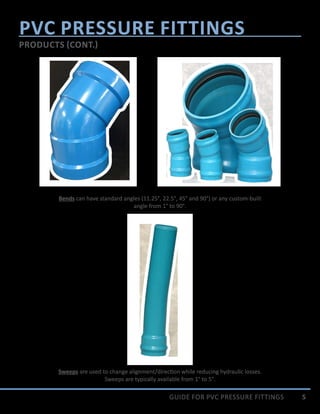 Guide for PVC Pressure Fittings - Uni Bell | PDF