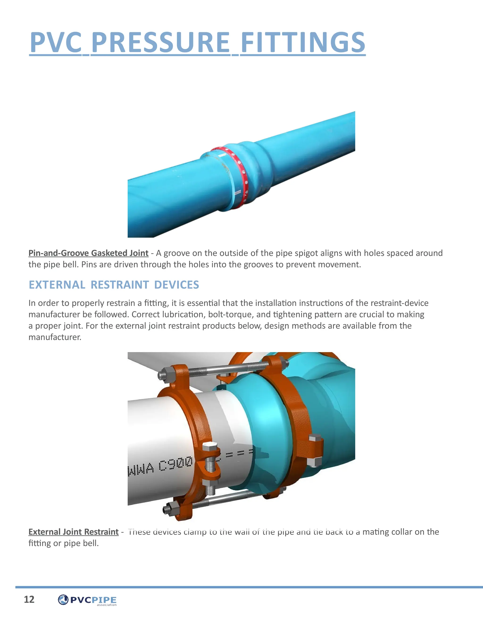 Guide for PVC Pressure Fittings - Uni Bell | PDF