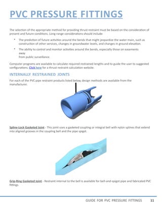 Guide for PVC Pressure Fittings - Uni Bell | PPTX