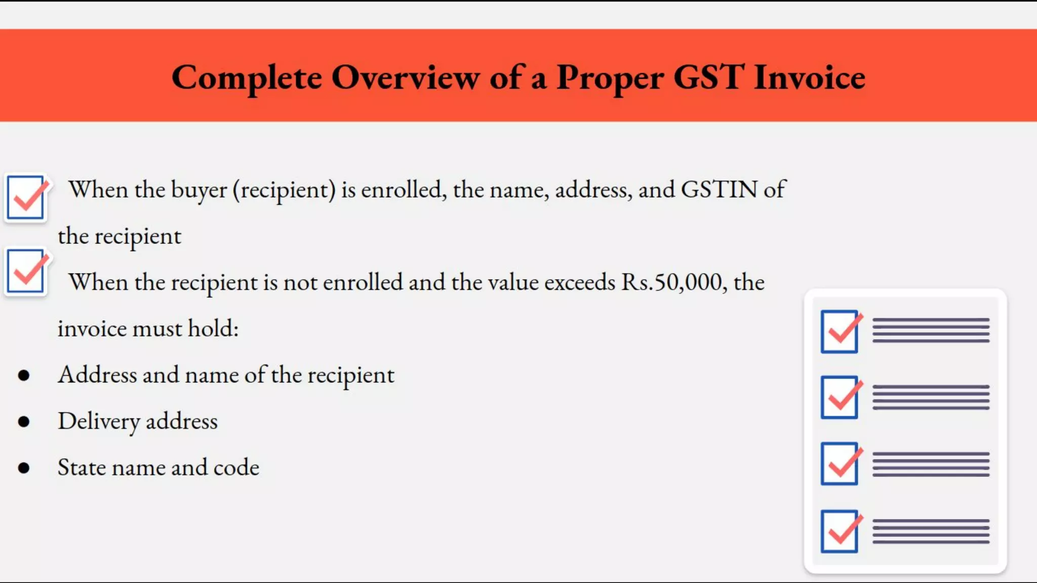 A Brief Guide to GST Invoices: Essential Details and Proper Format ...