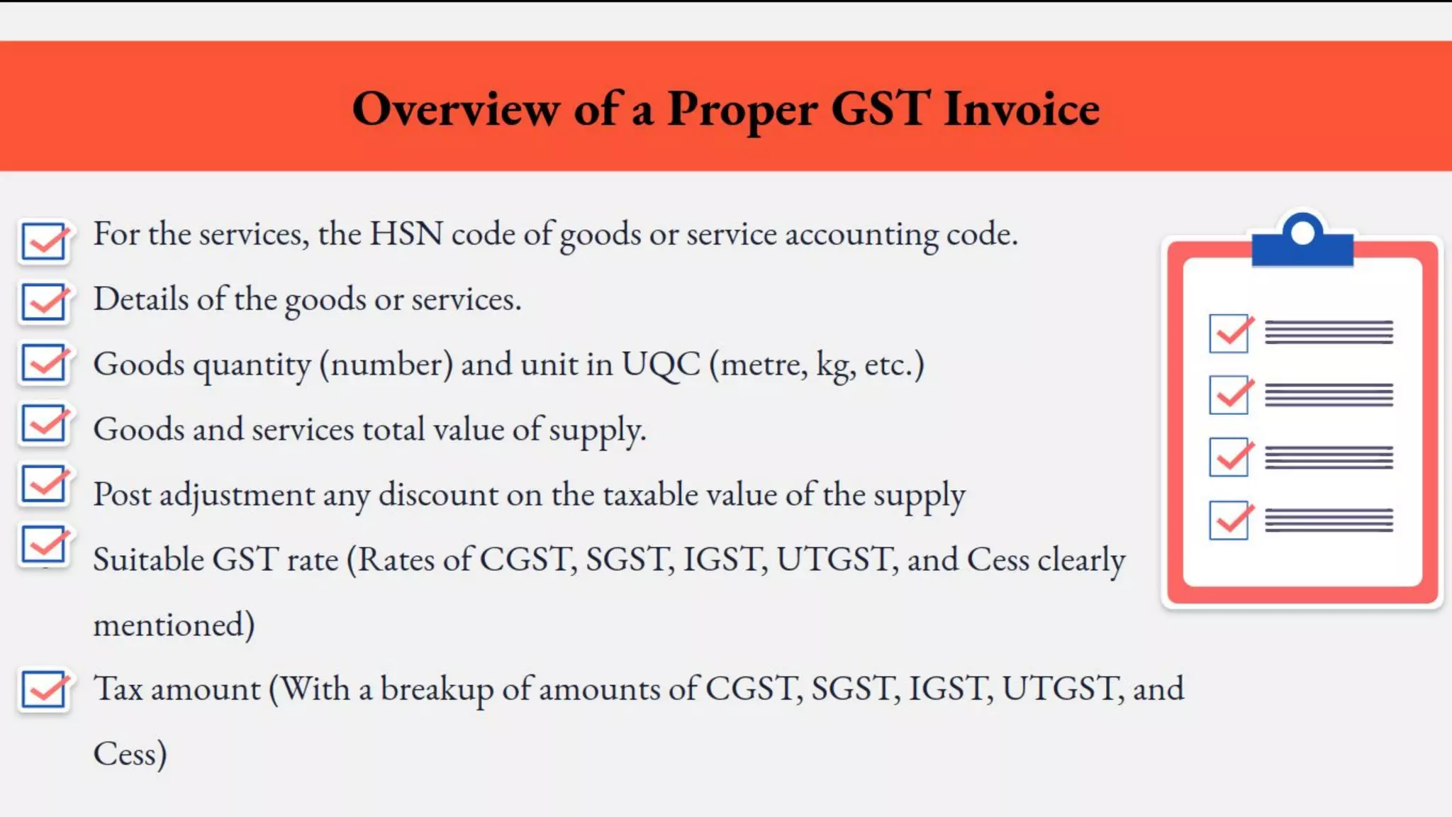 A Brief Guide to GST Invoices: Essential Details and Proper Format ...