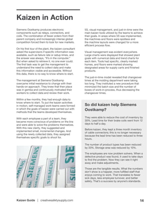 Guide kaizen | PDF
