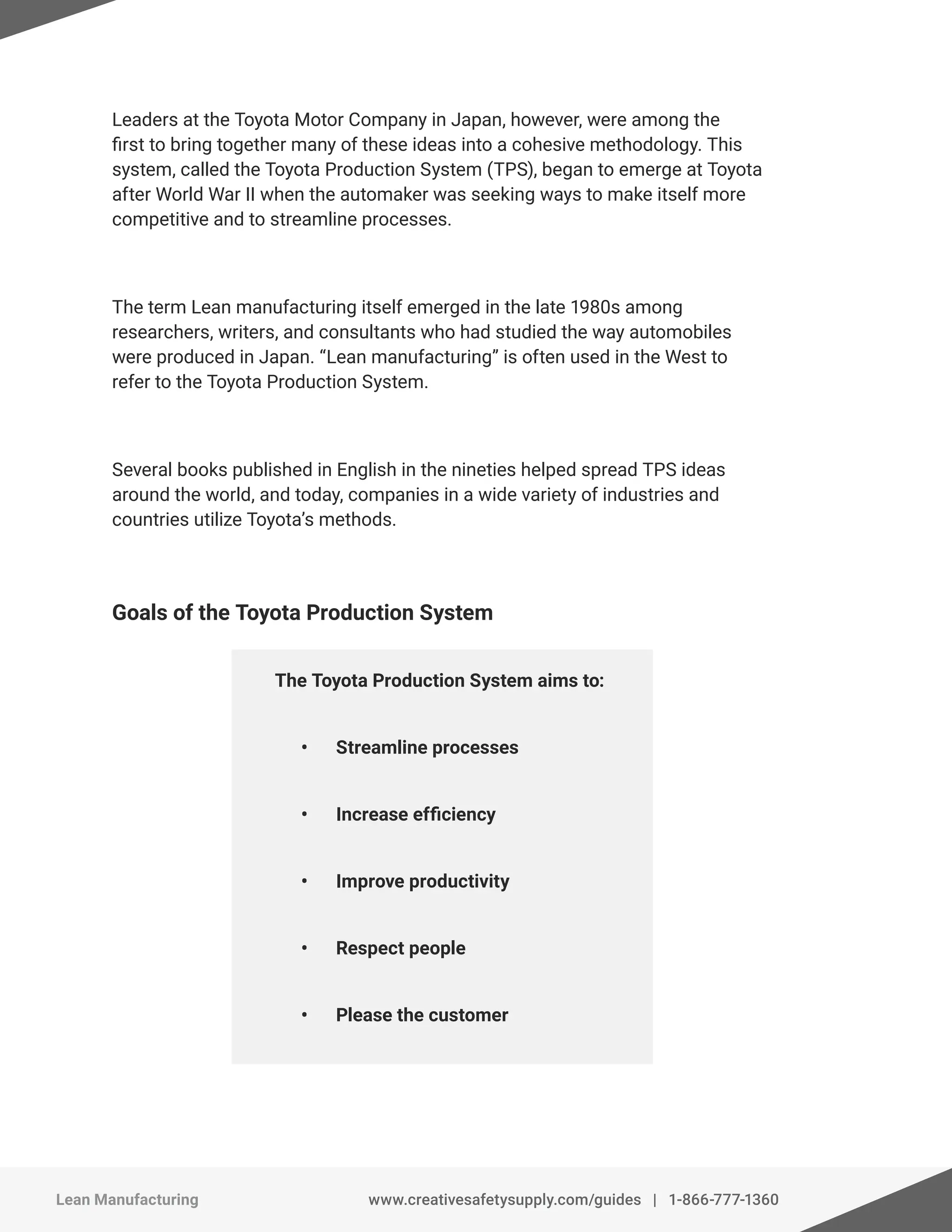 #Guide-Lean_Manufacturing guide teaches ability to transform workplaces ...