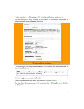 Guide - Migrating from Heroku to AWS using CloudFormation | DOCX | Cloud Computing | Internet