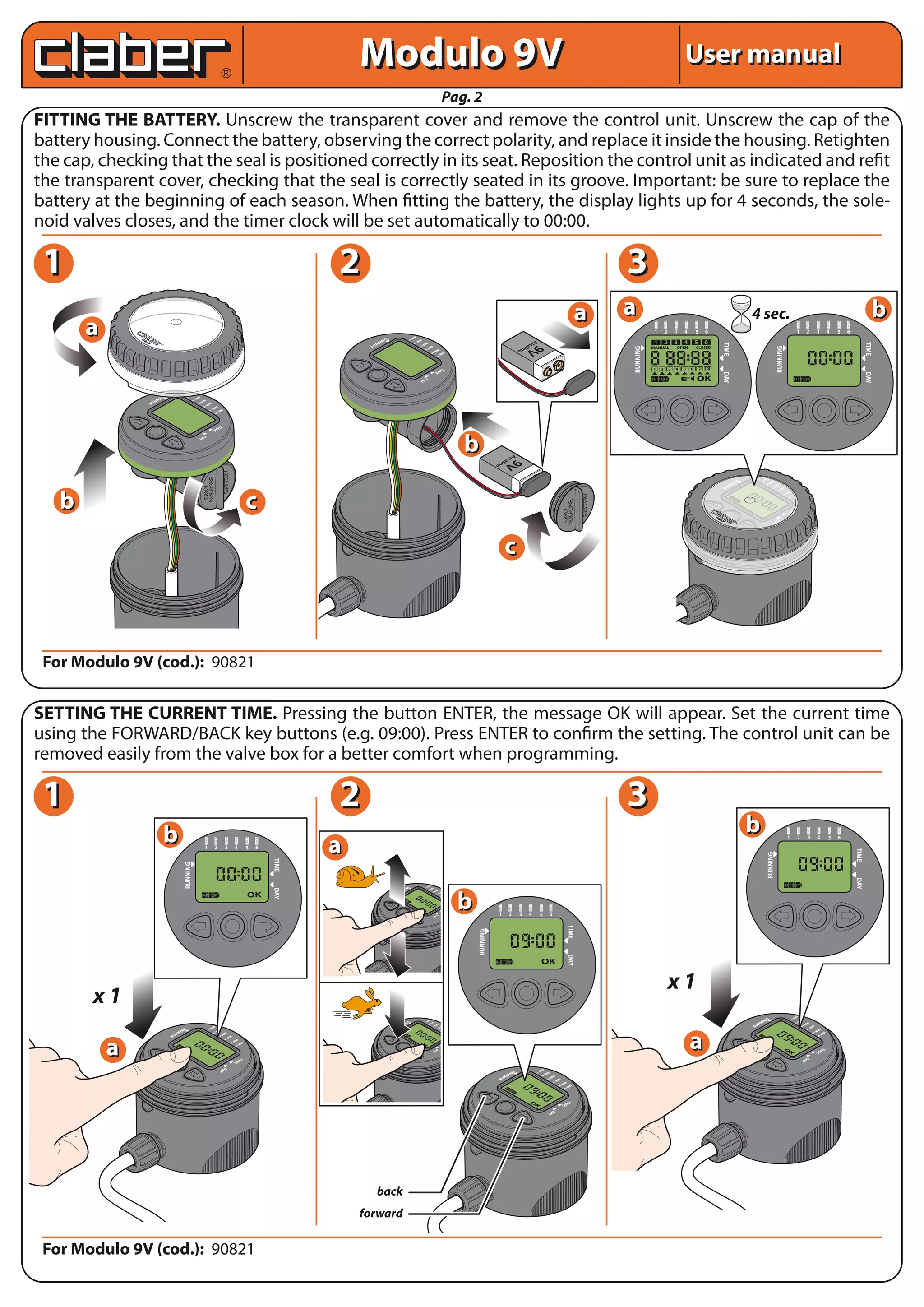Guide modulo 9-v 90821 | PDF