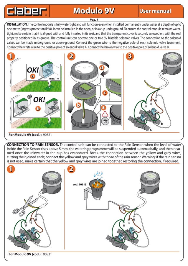 Guide modulo 9-v 90821 | PDF