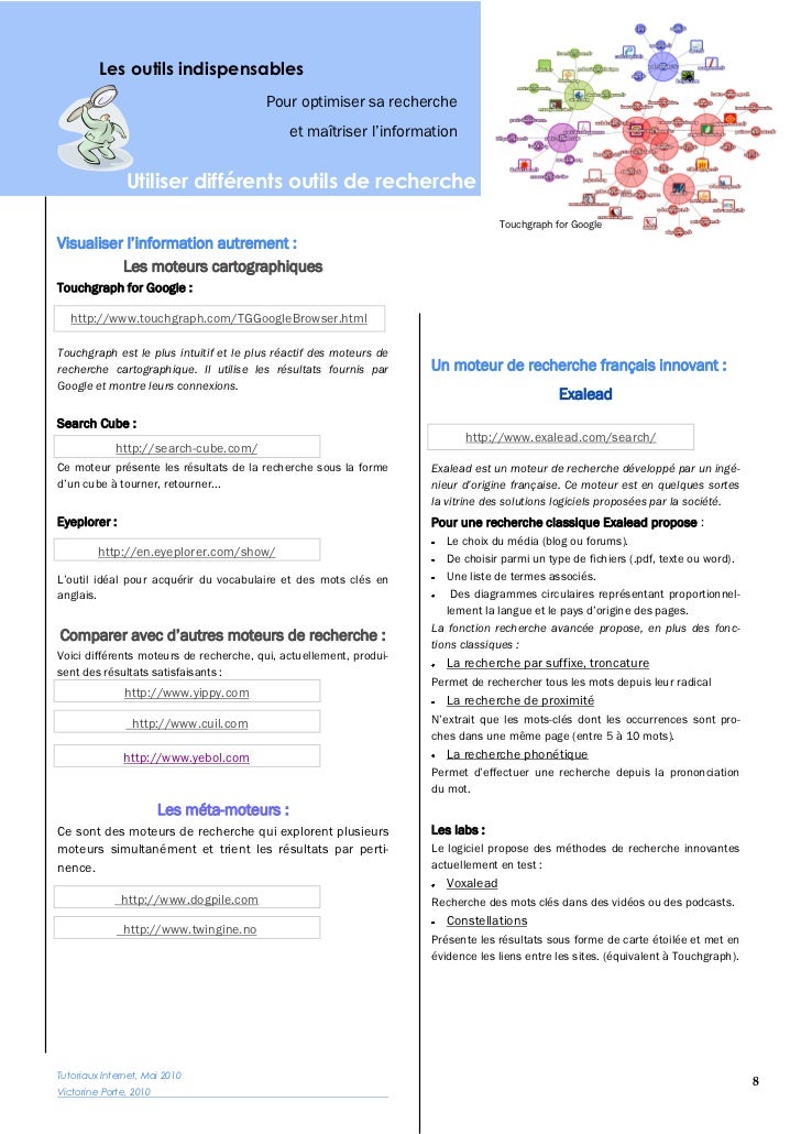 Méthodologie et astuces de recherche sur Internet - Inaativ