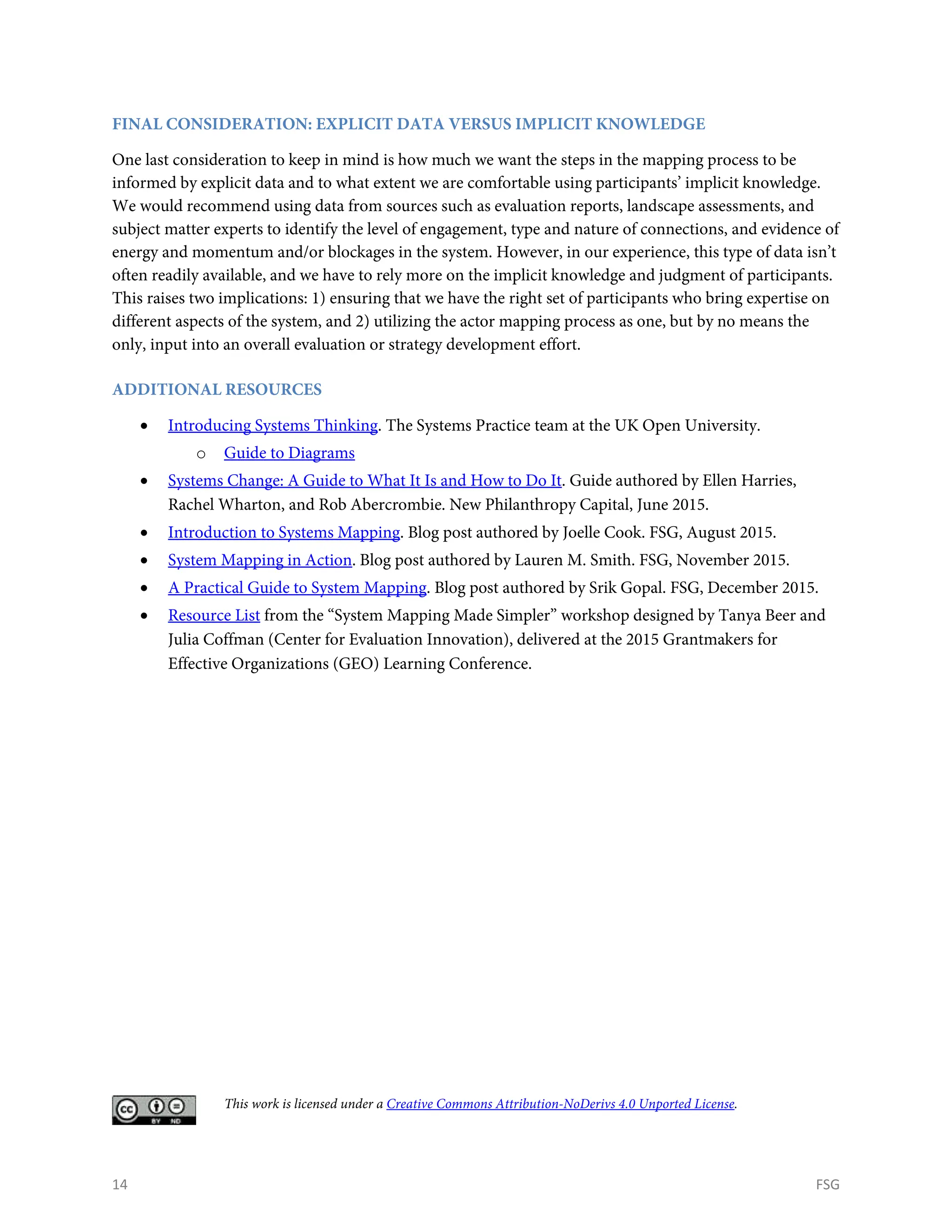 Guide-to-Actor-Mapping: How can actor mapping support systems thinking ...