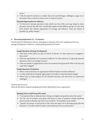 Guide-to-Actor-Mapping: How can actor mapping support systems thinking and practice? | PDF