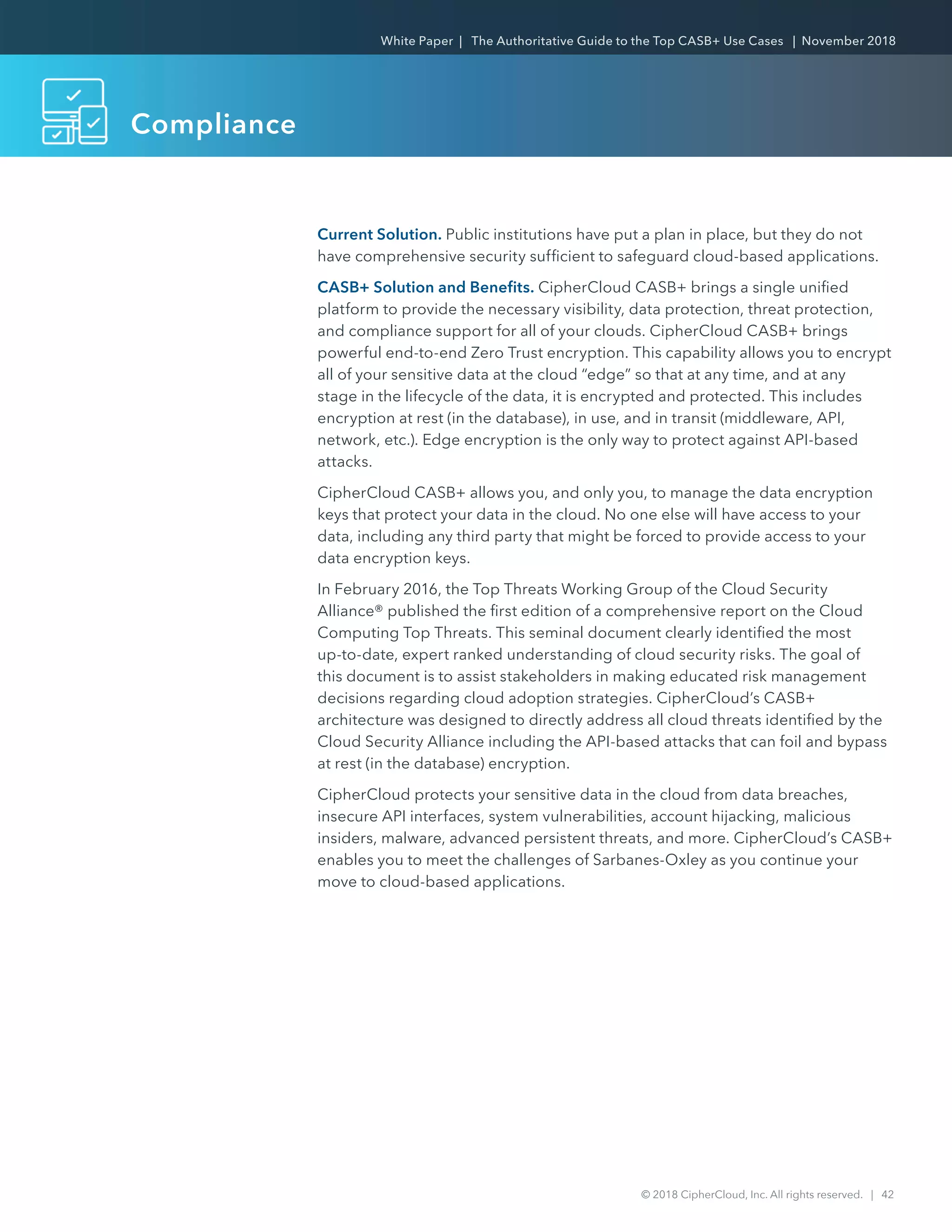 Guide to CASB Use Cases | PDF