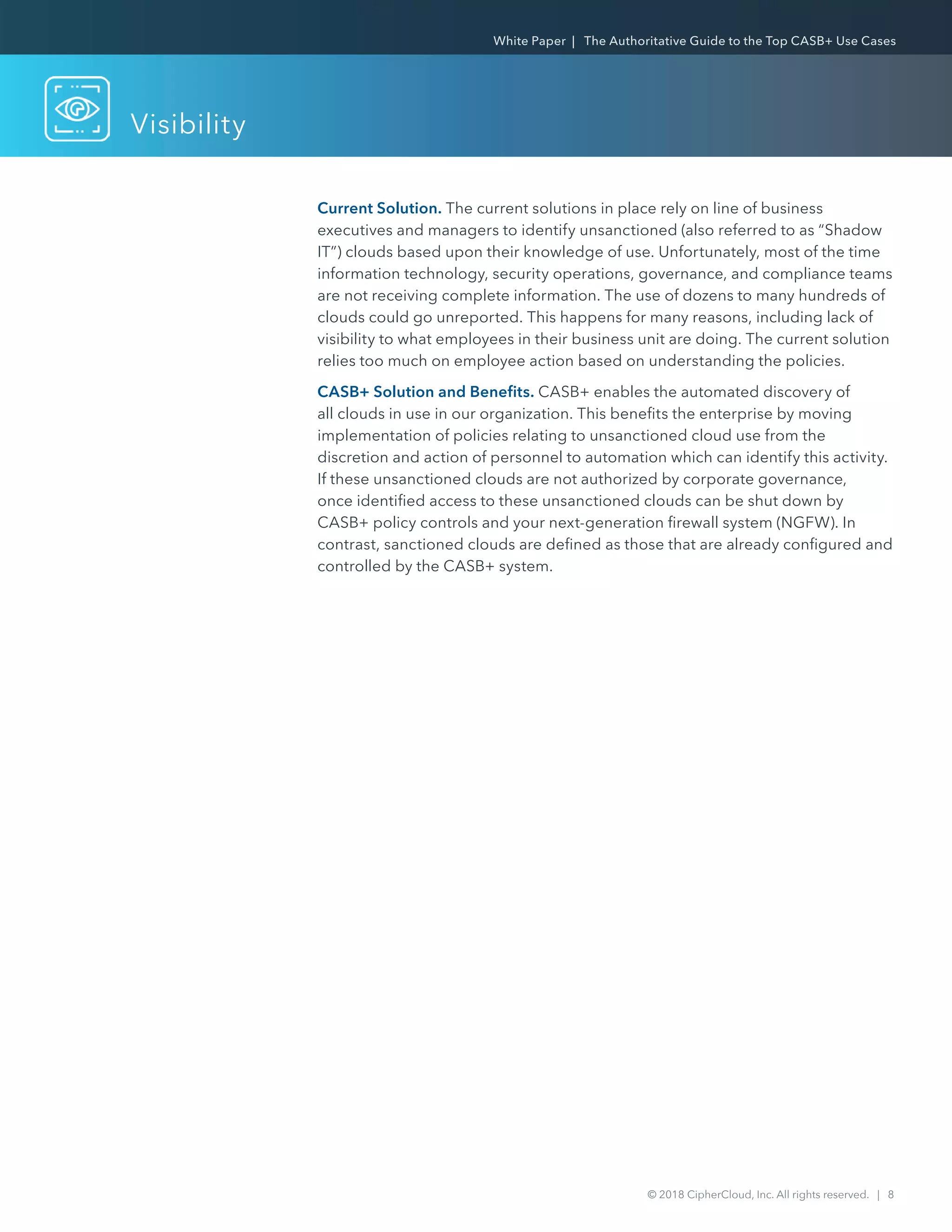 Guide to CASB Use Cases | PDF