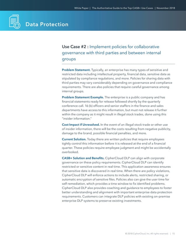 Guide to CASB Use Cases | PDF