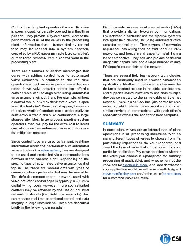 Guide to-choosing-the-right-valve | PDF