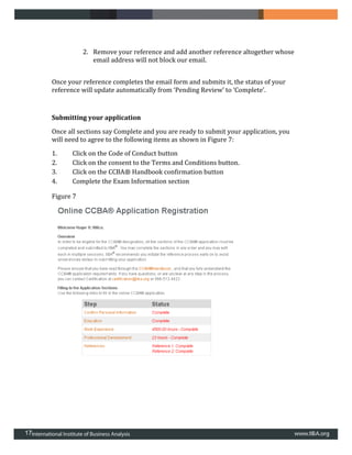 Guide to-completing-ccba-application | PDF
