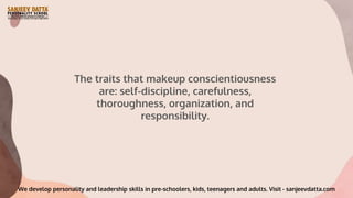 Guide to Conscientiousness | PPTX