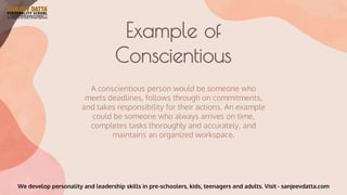 Guide to Conscientiousness | PPTX | Parenting | Family and Relationships