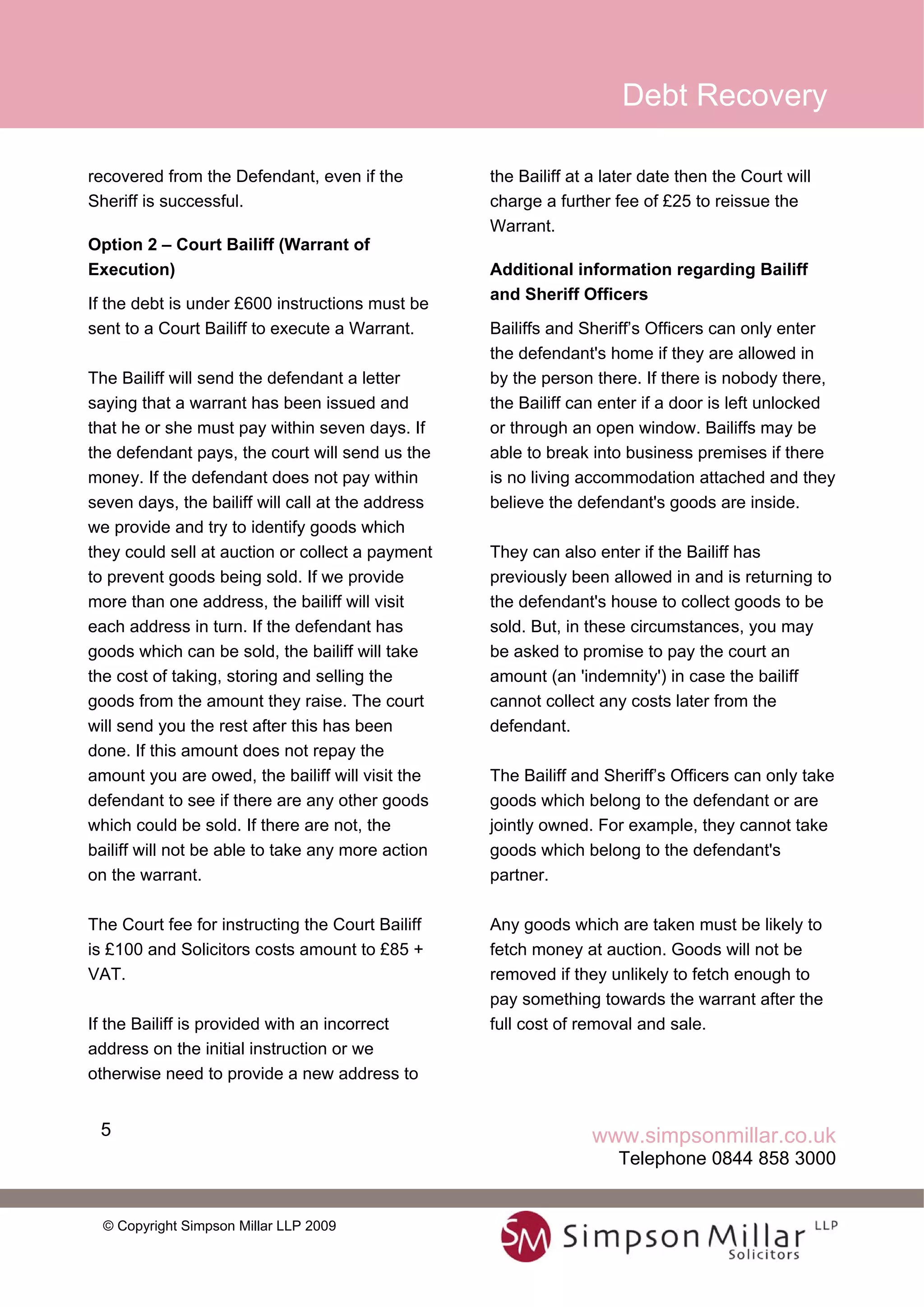 Guide to-debt-recovery-process | PDF