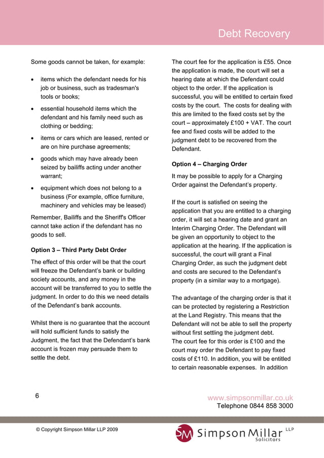 Guide to-debt-recovery-process | PDF