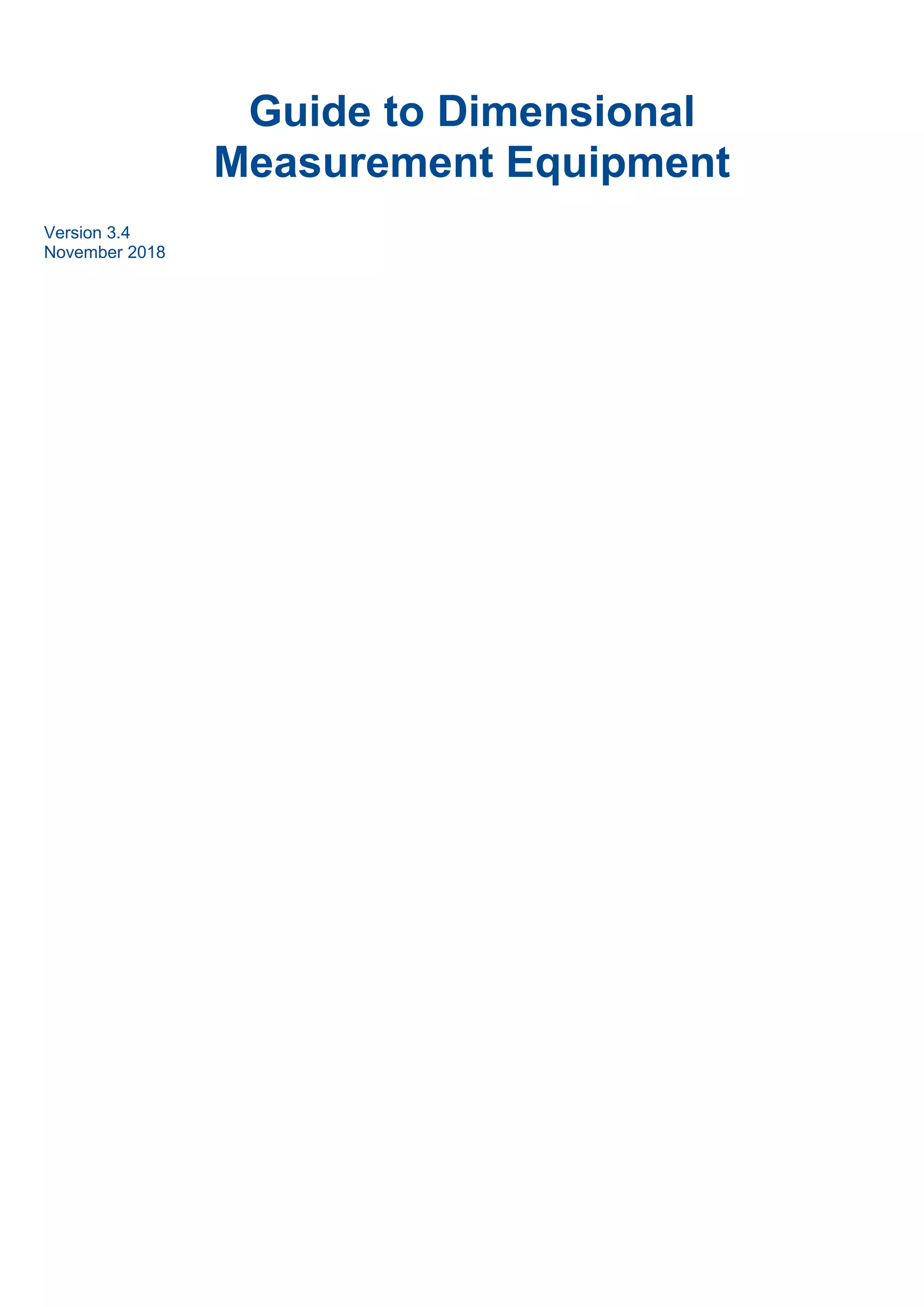Guide to-dimensional-measurement | PDF