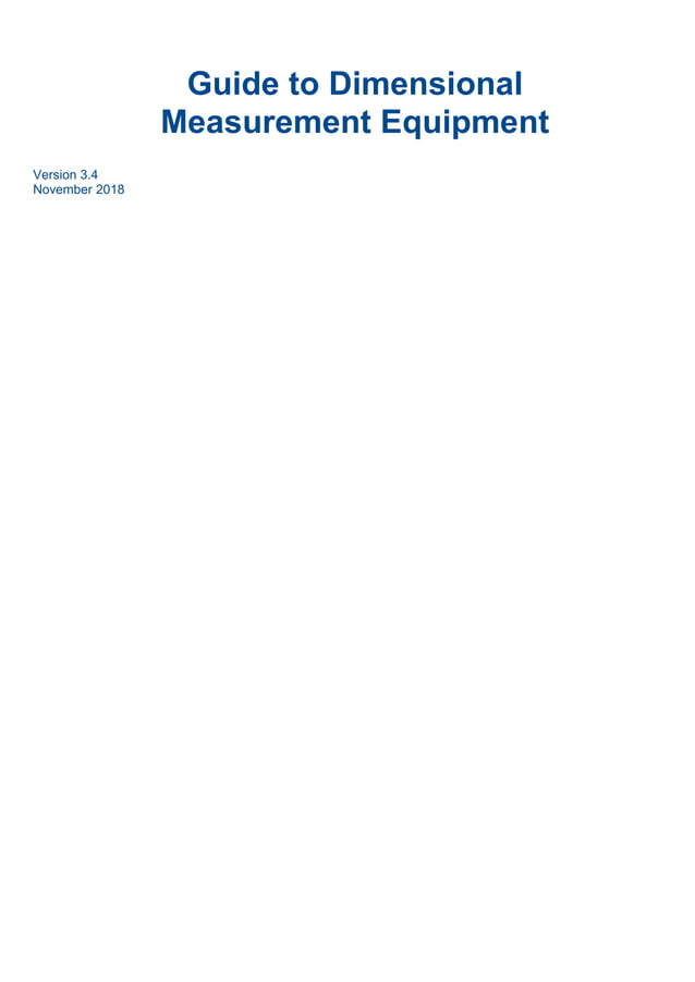 Guide to-dimensional-measurement | PDF