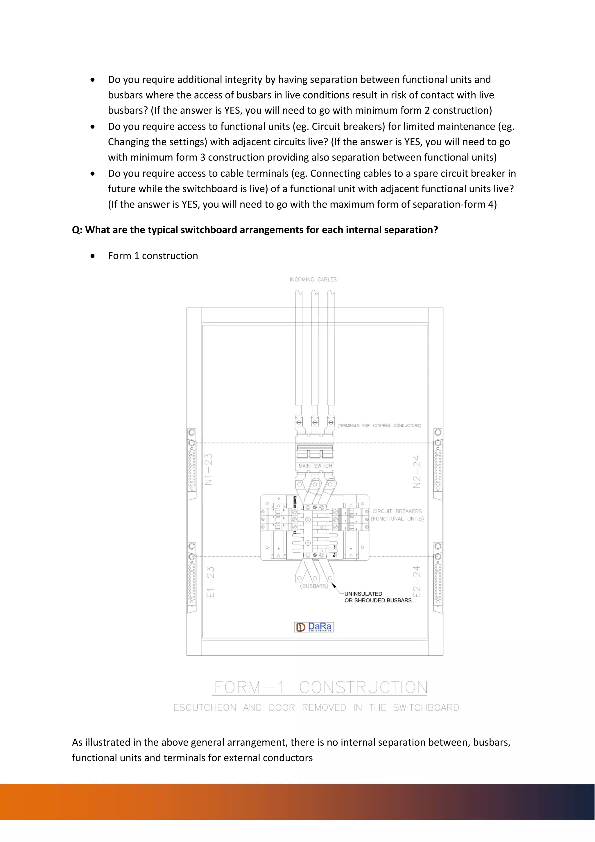 Guide to forms of separation | PDF
