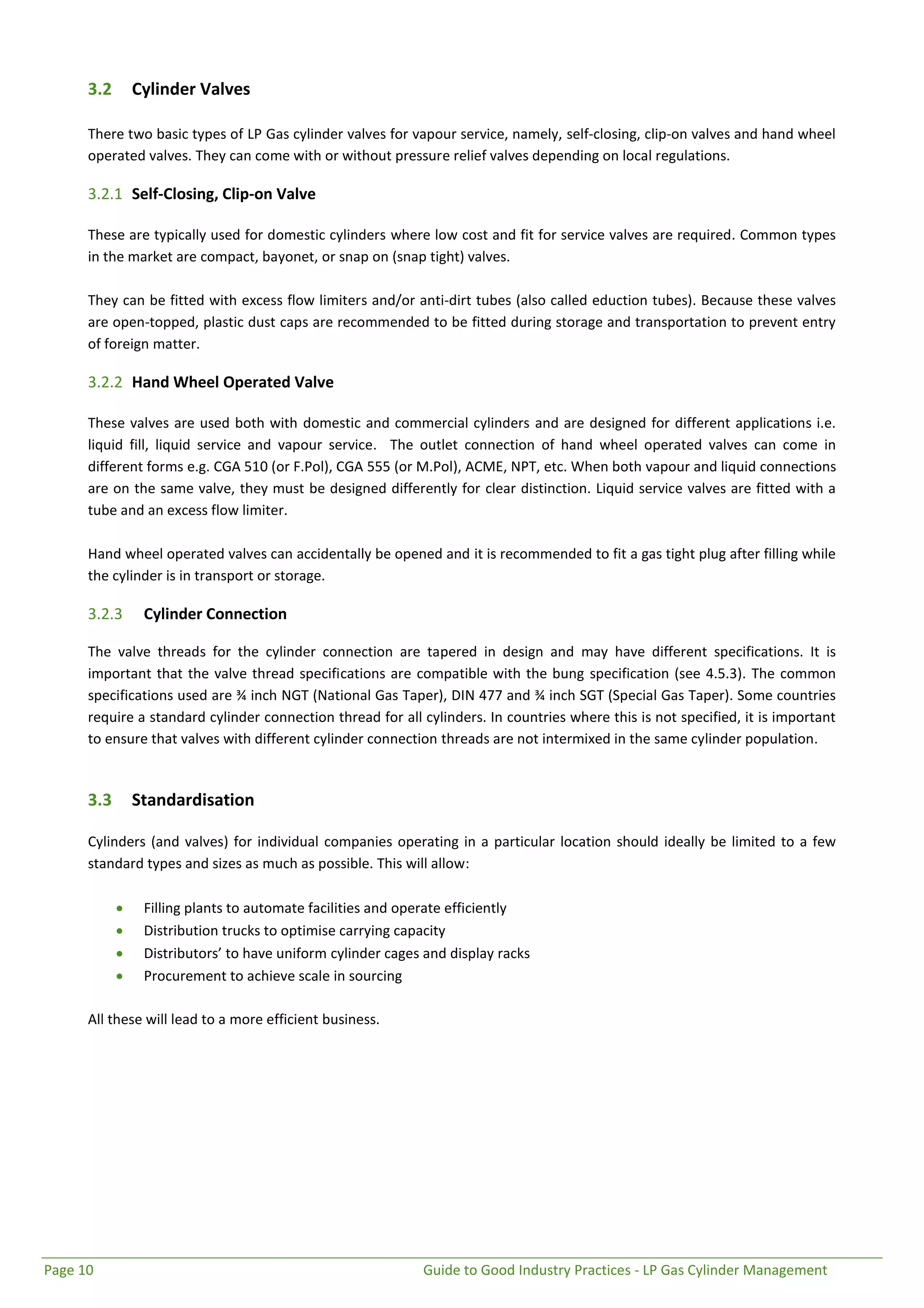 Guide to-good-industry-practices-for-lp-gas-cylinder-management-2 | PDF