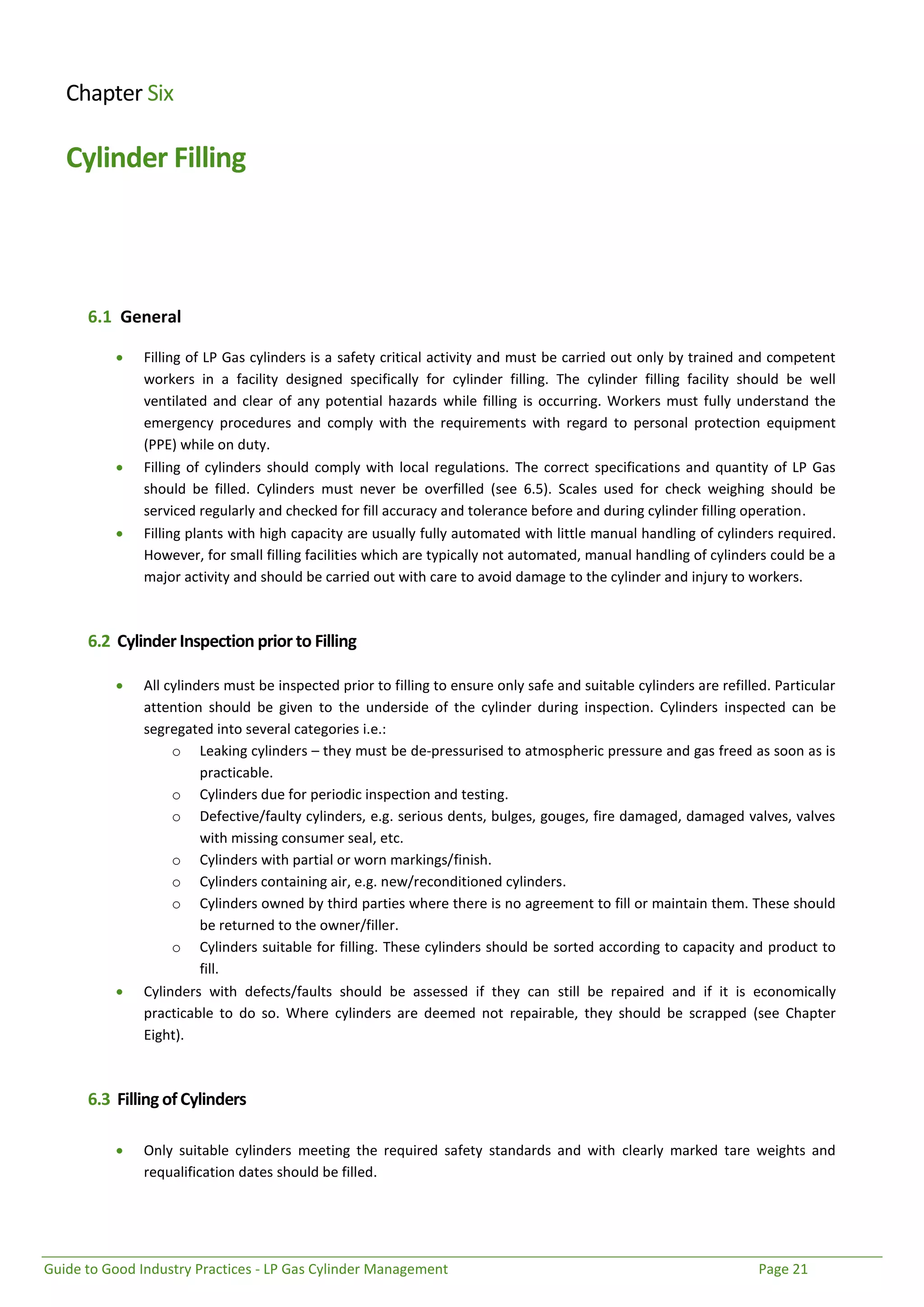 Guide to-good-industry-practices-for-lp-gas-cylinder-management-2 | PDF