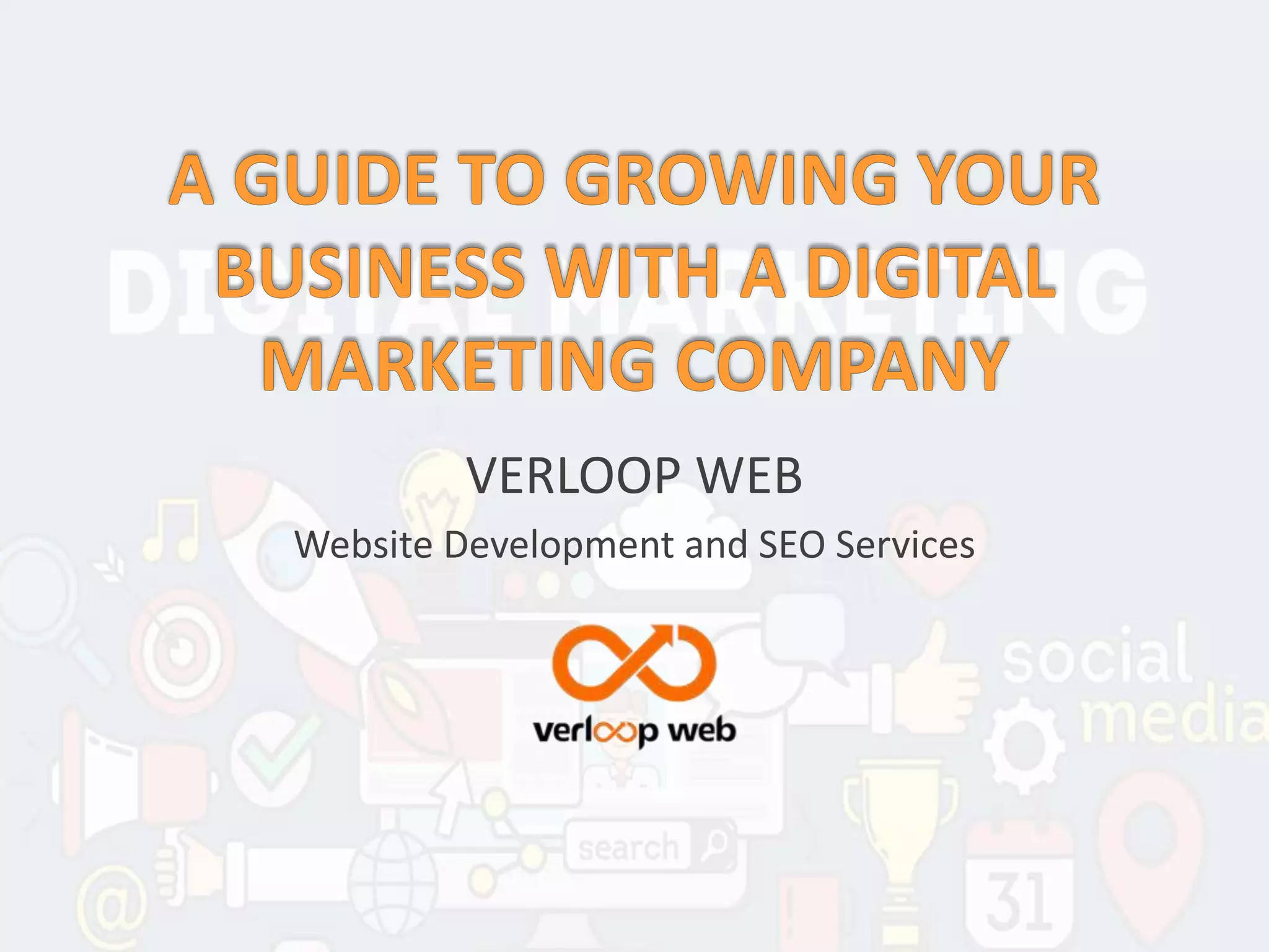 Understanding The Role of Digital Marketing Company | PPTX