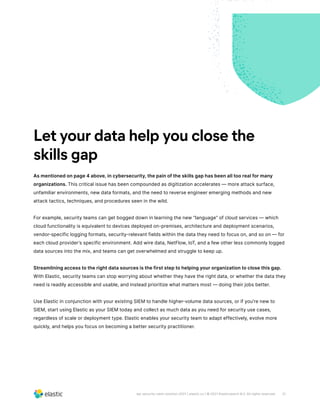 Guide to high volume data sources for SIEM | PDF