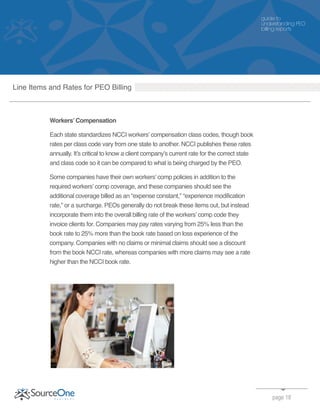 Guide to PEO Billing Reports | PDF | Personal Taxes | Personal Finance