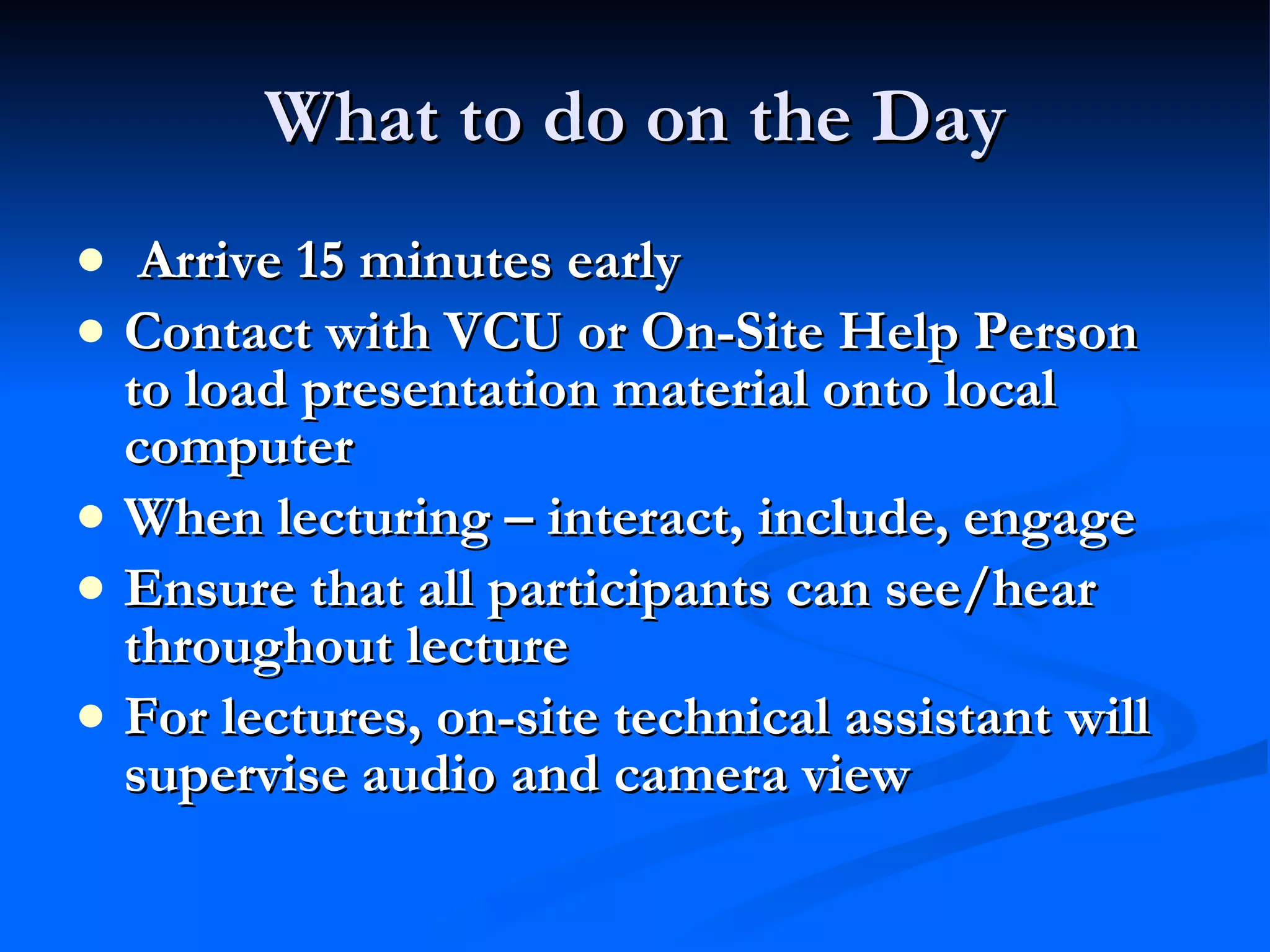 Guide to Successful Lectures | PPT