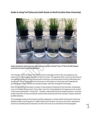 Guide-to-Using-Turf-Colorants.pdf | Gardening | Home & Garden