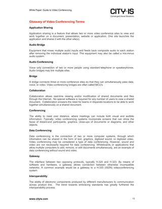 Guide to Video Conferencing | PDF