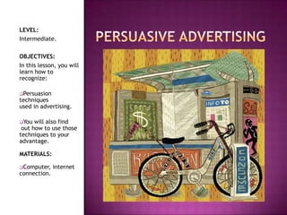 Persuasive Ads | PPTX