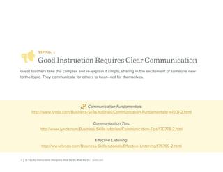 Guide 10 tips instructional design | PPT
