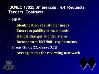 Guide25 vs ISO/IEC17025 | PPT