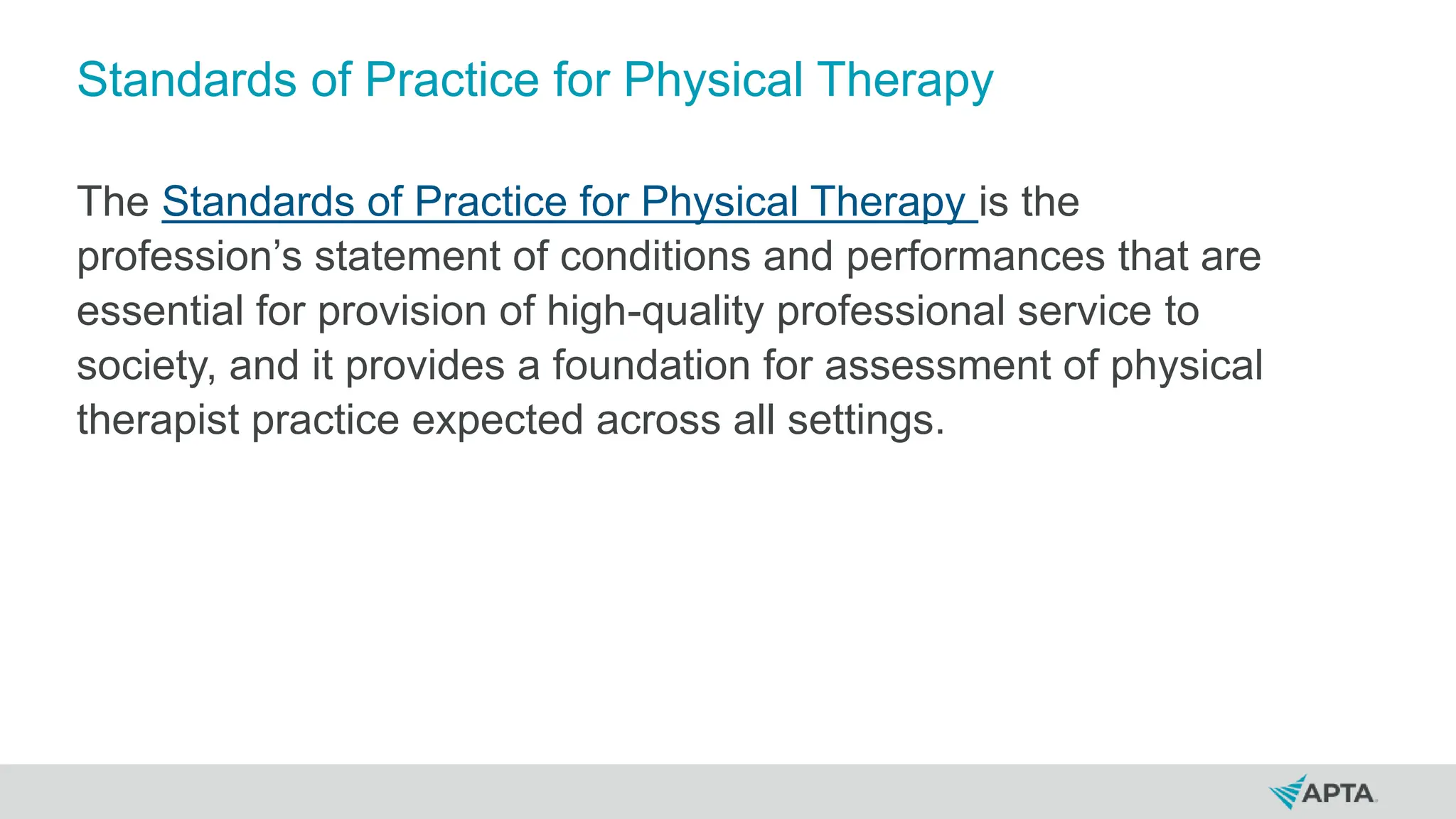 Guide to Physical Therapist Practice presentation | PPTX
