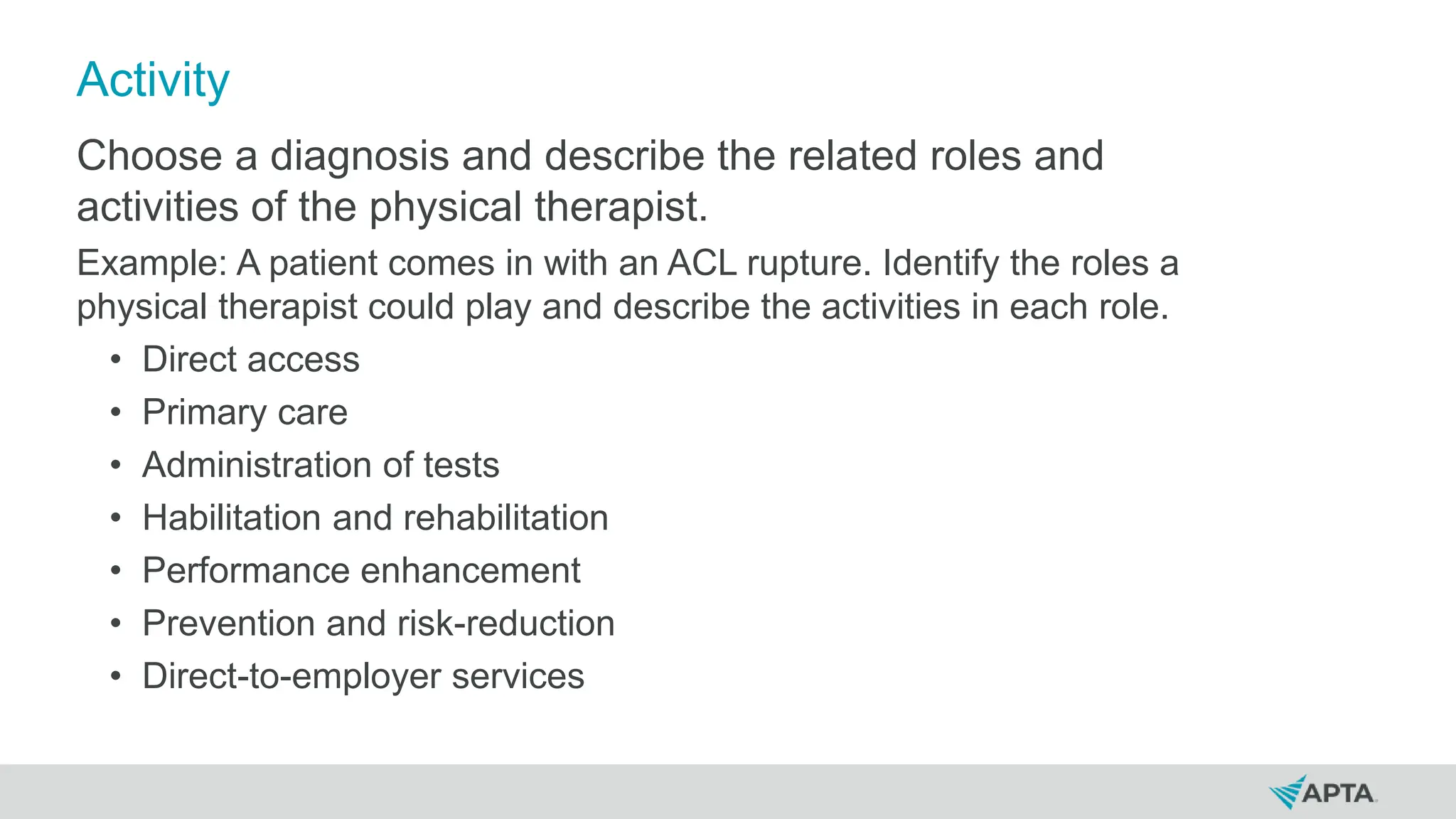 Guide to Physical Therapist Practice presentation | PPTX