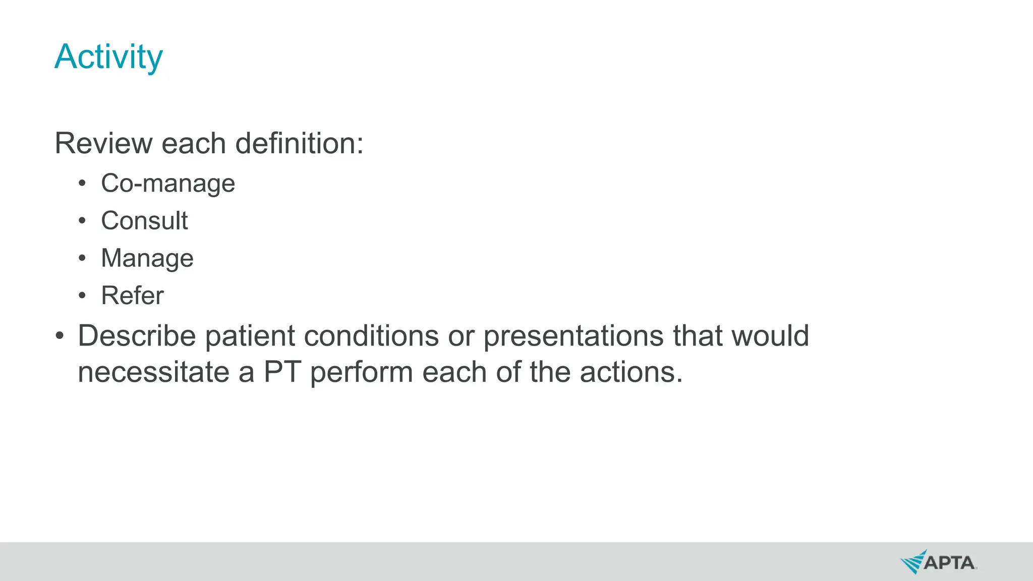 Guide to Physical Therapist Practice presentation | PPTX