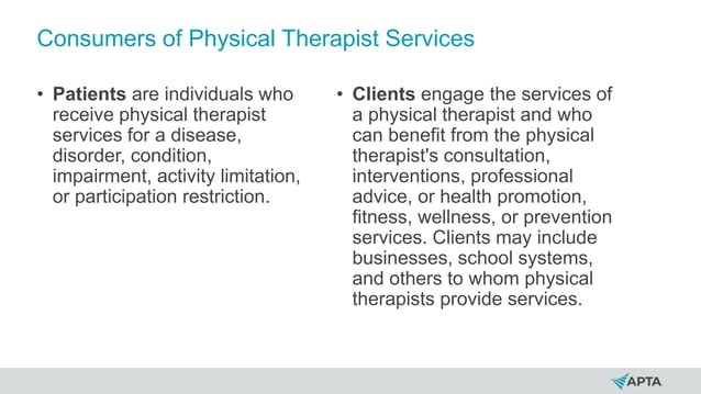 Guide to Physical Therapist Practice presentation | PPTX