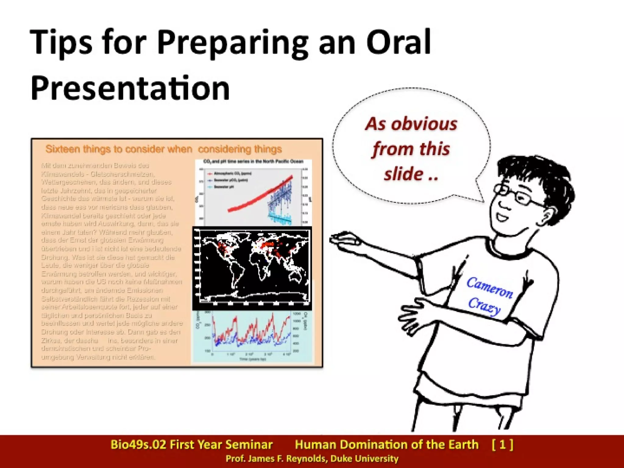 TIPS: Preparing slides for an oral presentation | PDF